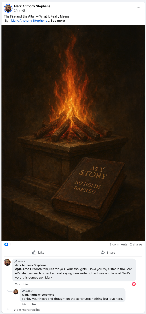 🔥 I Am Write: When Mark Anthony Stephens Misspells His Own Messiah ...